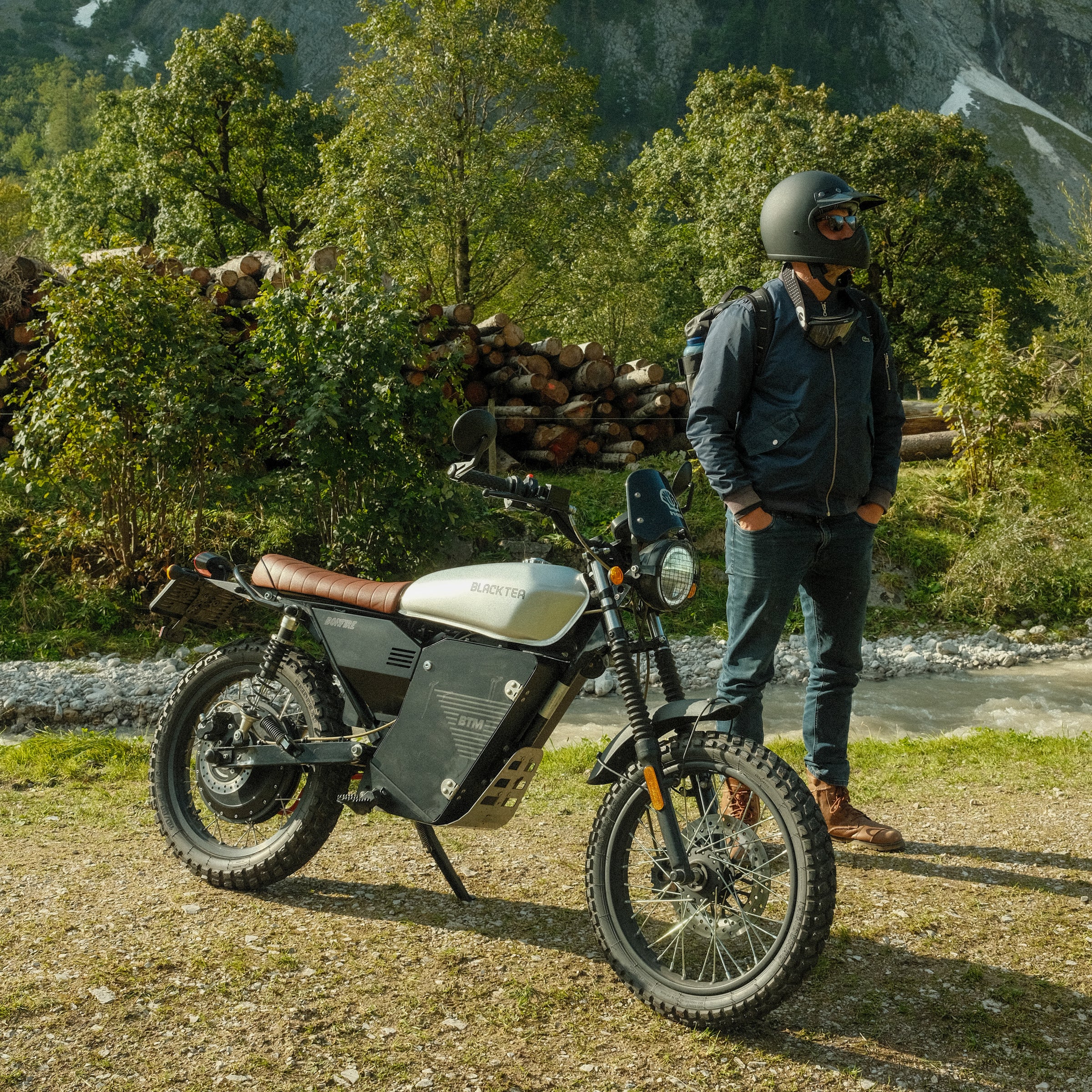 Bonfire Electric Motorcycle – Black Tea Motorbikes